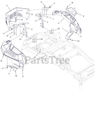 Gravely 991188 (Pro-Turn Z 52) - Gravely Pro-Turn 52" Zero-Turn Mower ...