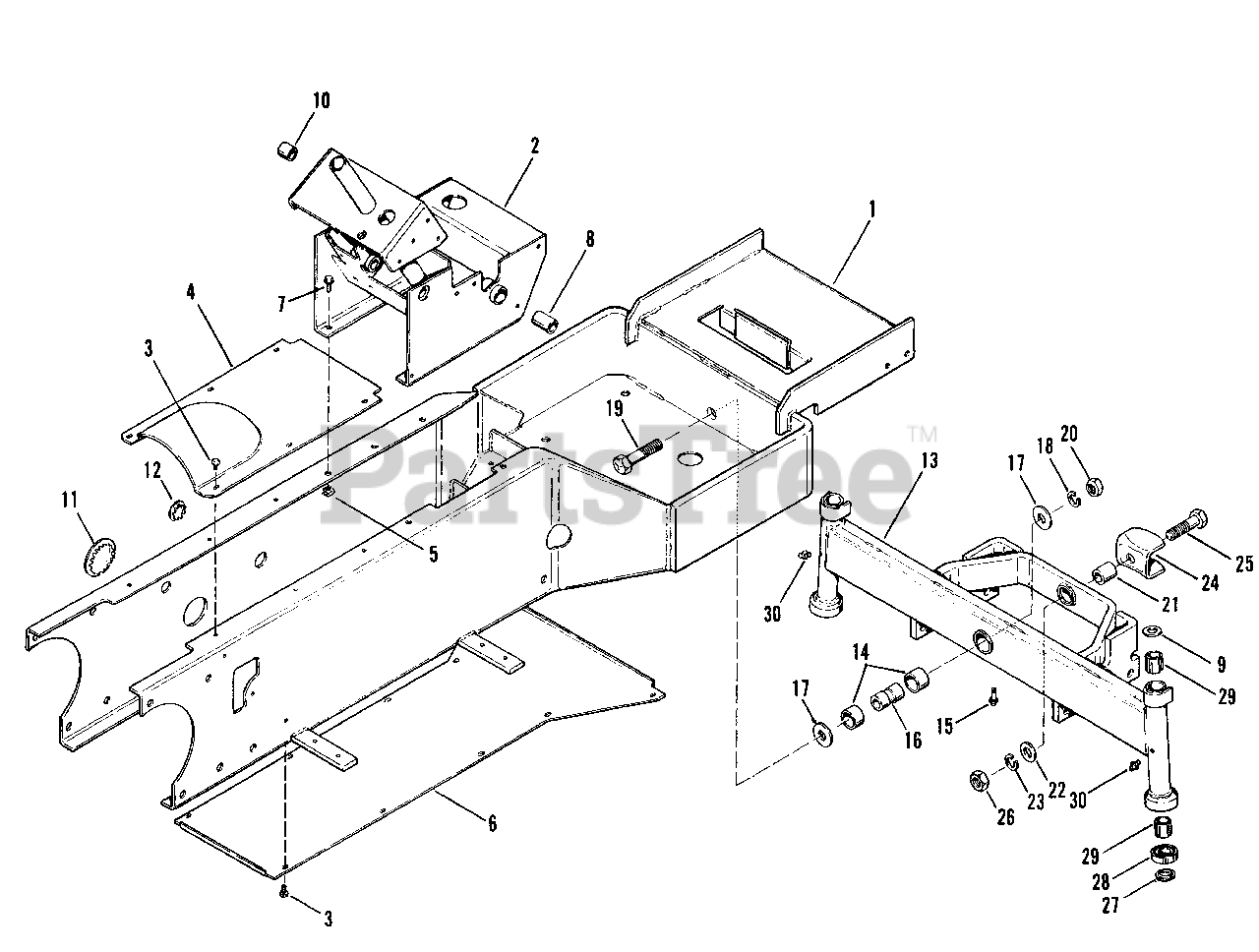 Simplicity 4040 (990705) - Simplicity Power Max Garden Tractor, 16.5hp ...