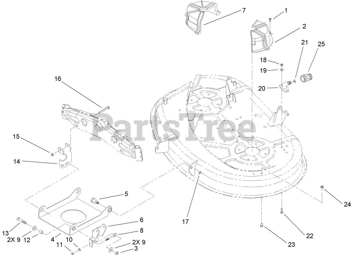 Toro 71428 (XL 380 H) - Toro Lawn Tractor (SN: 250000001 - 250999999 ...