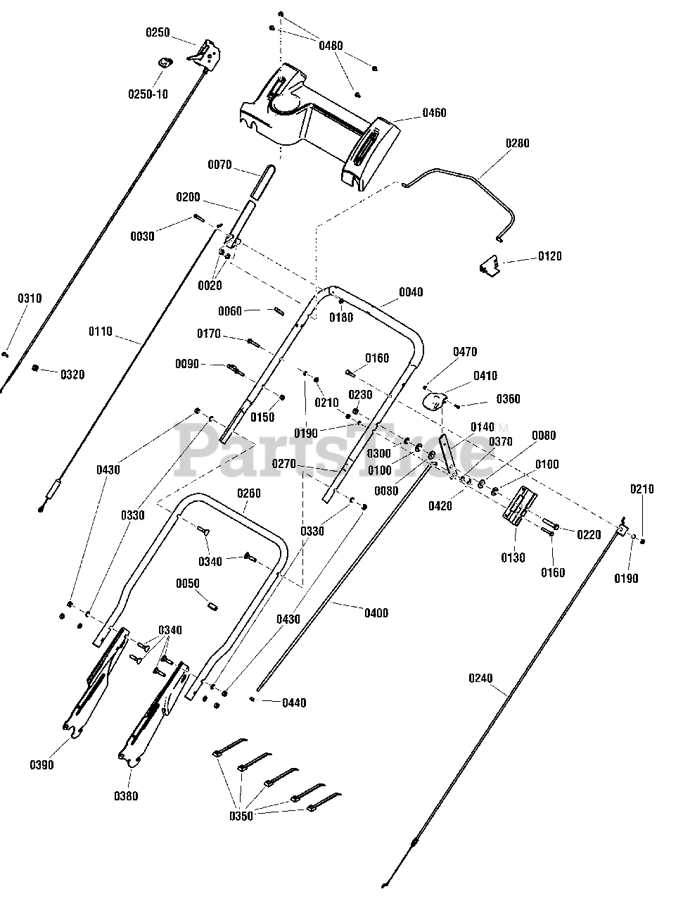 Snapper CRP 218520 (7800847-01) - Snapper 21" Walk-Behind Mower, 8.75hp ...