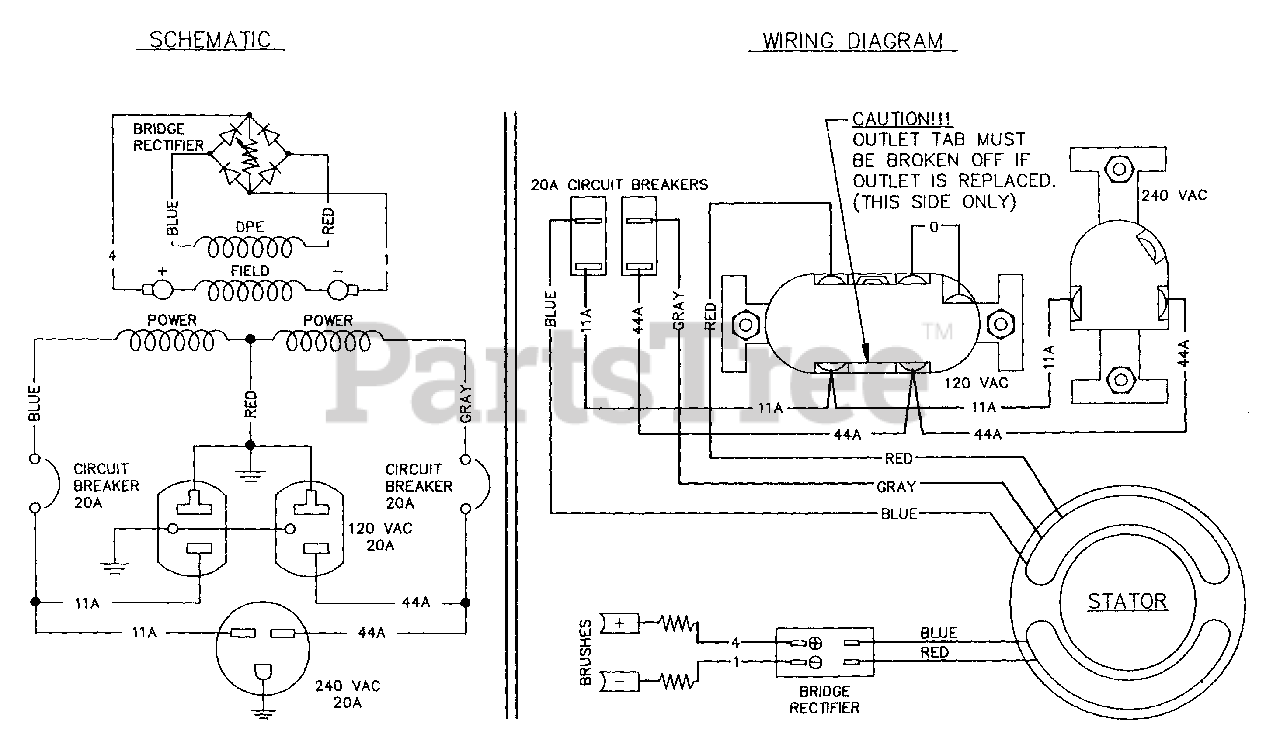 Generac S4001 (8972-3) - Generac 4,000 Watt Portable Generator ...