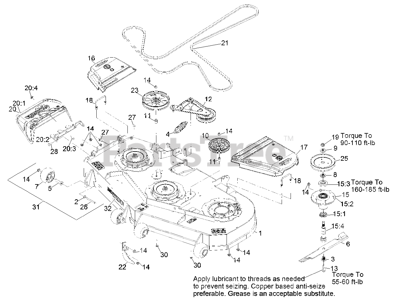 Exmark LZX940EKC60600 - Exmark 60" Lazer Z X-Series Zero-Turn Mower ...