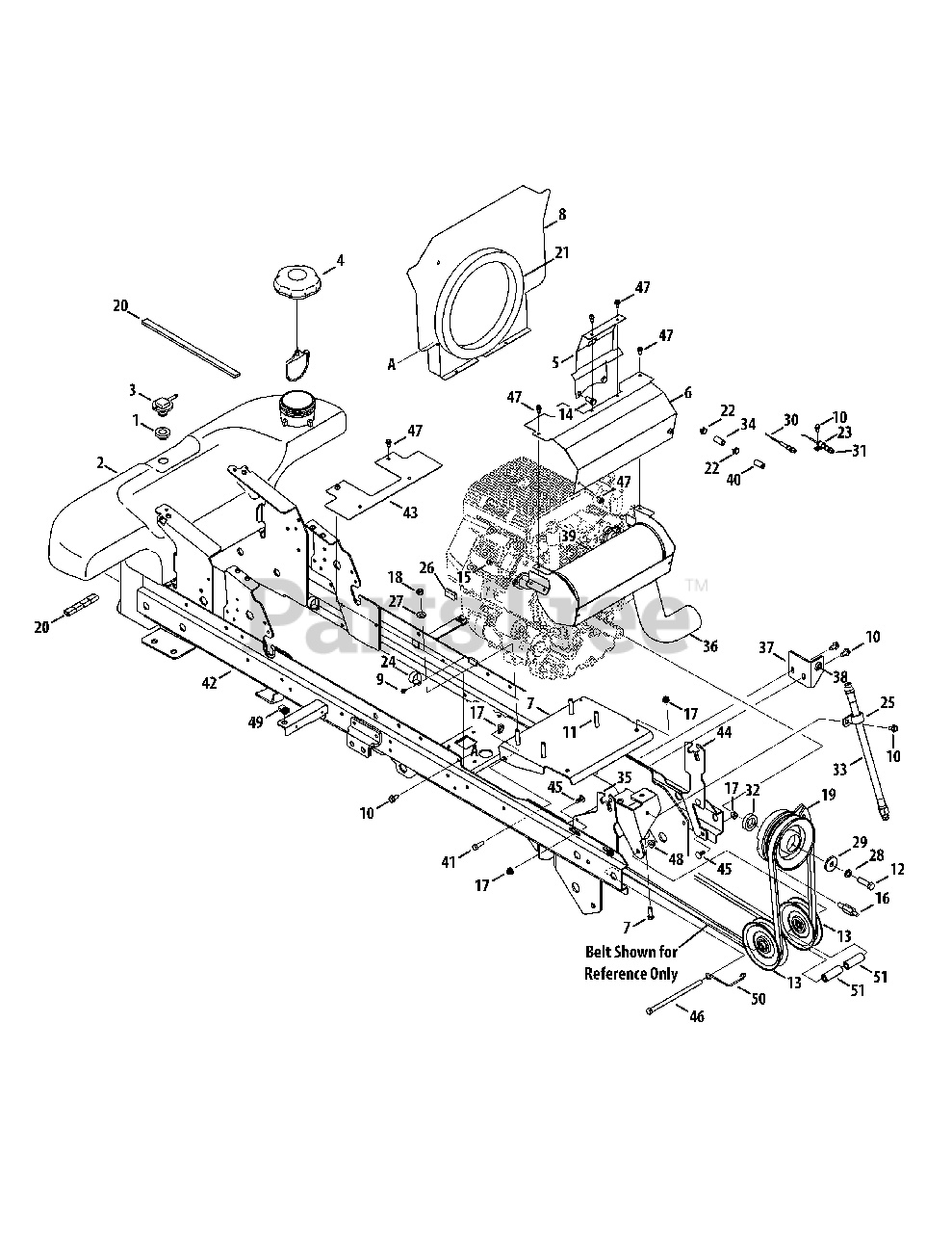 Cub Cadet XT3-GS (14W-3JM-010) - Cub Cadet XT3 Enduro Garden Tractor ...