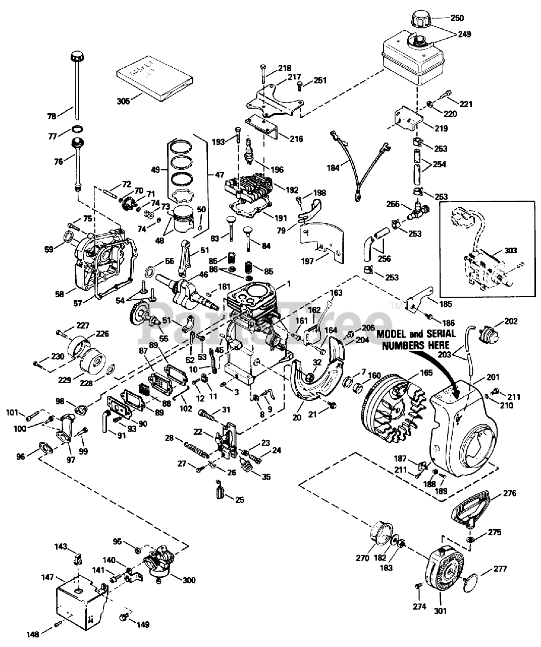 Toro 38035 (3521) - Toro Snow Thrower (SN: 009000001 - 009999999) (1989 ...