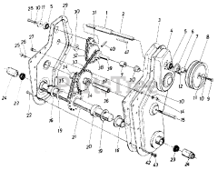 Wizard MTD2105A19 (211-381-098) - Wizard Tiller (1991) (Western Auto ...