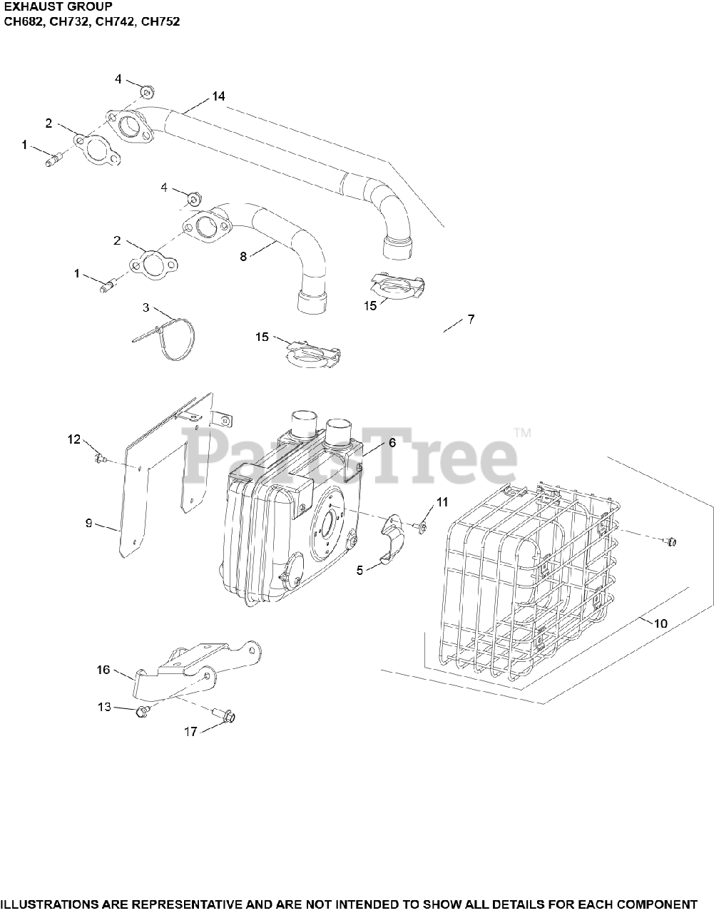 Kohler CH752-3110 - Kohler Command PRO Engine, Made for Loftin Crafco ...
