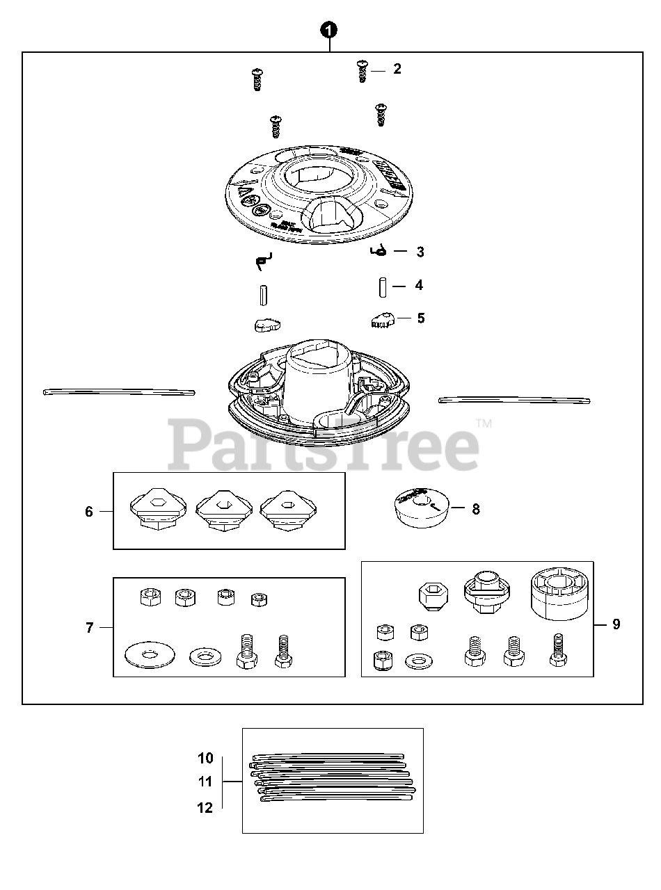 Echo 21560062 (99922205327) - Echo 2-Line Rapid Loader Head, Universal ...