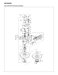 RedMax SGCZ 2460 S - RedMax Reciprocator Trimmer (SN: 00100101 & Above ...