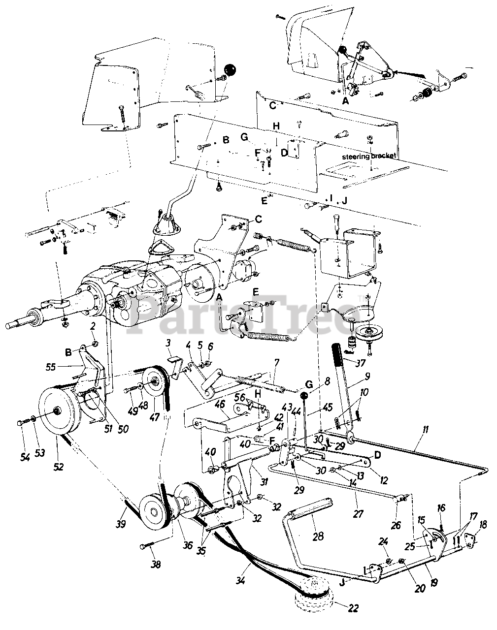 ServiStar 145-832-105 - ServiStar Garden Tractor (1985) (American ...