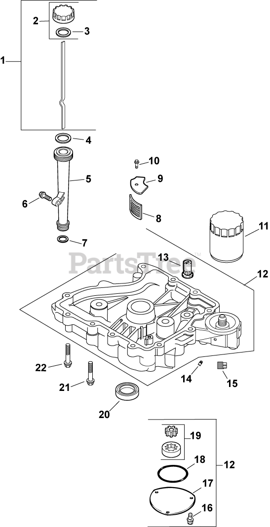 Kohler CV15-41502 - Kohler Command PRO Engine, Basic Version, 15hp, 11 ...