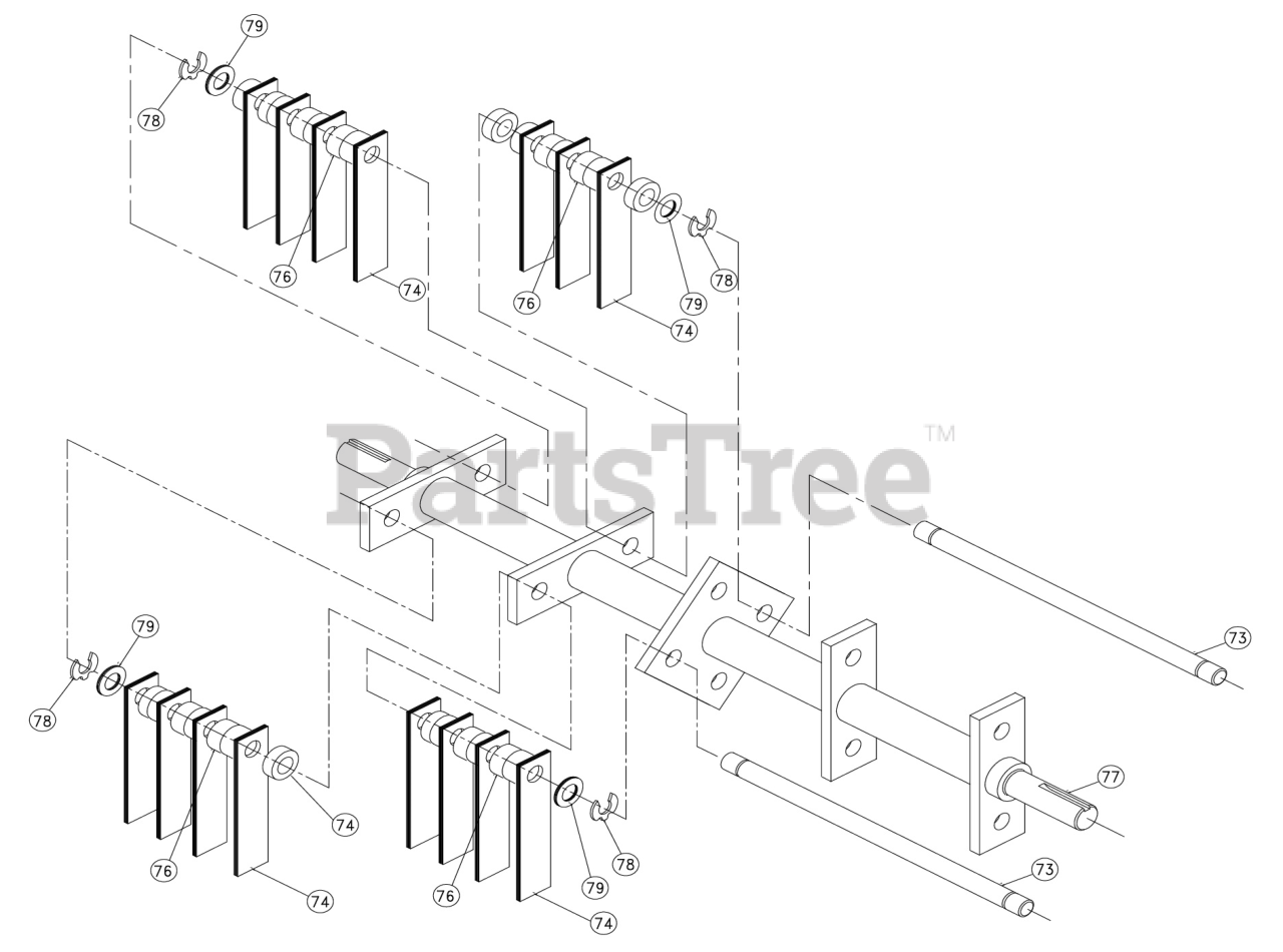 Billy Goat CR 550 H - Billy Goat 20" Compact Power Rake Dethatcher ...