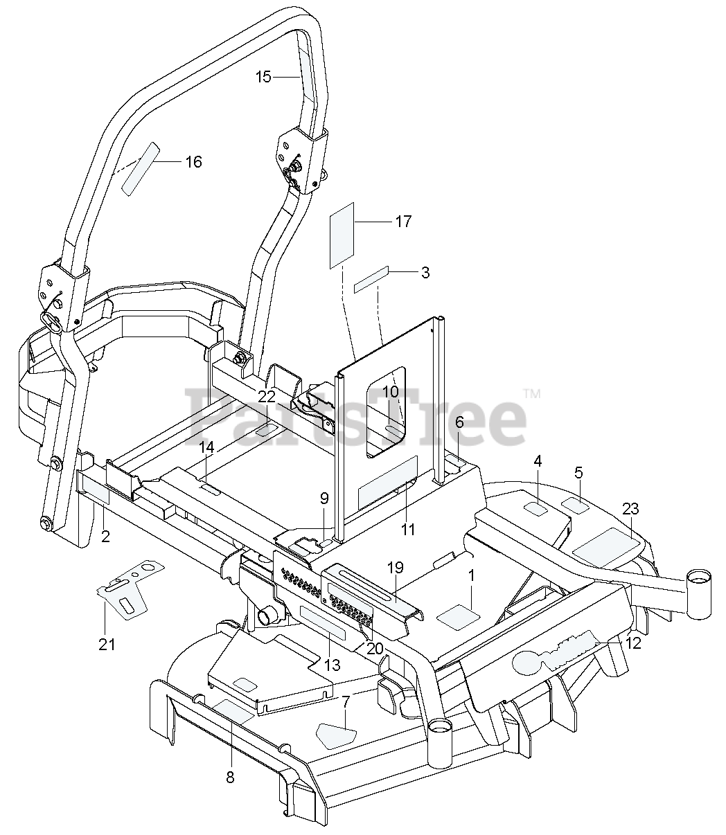 RedMax CZT 54 L (967943601-00) - RedMax 54" Zero-Turn Riding Mower ...