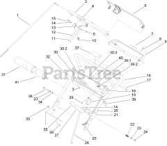 Toro 30696 - Toro 40" Walk-Behind Mower, Fixed Deck, T-Bar, Gear Drive ...
