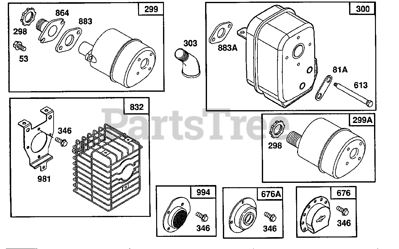 Briggs & Stratton 80212-4022-01 - Briggs & Stratton Horizontal Engine ...