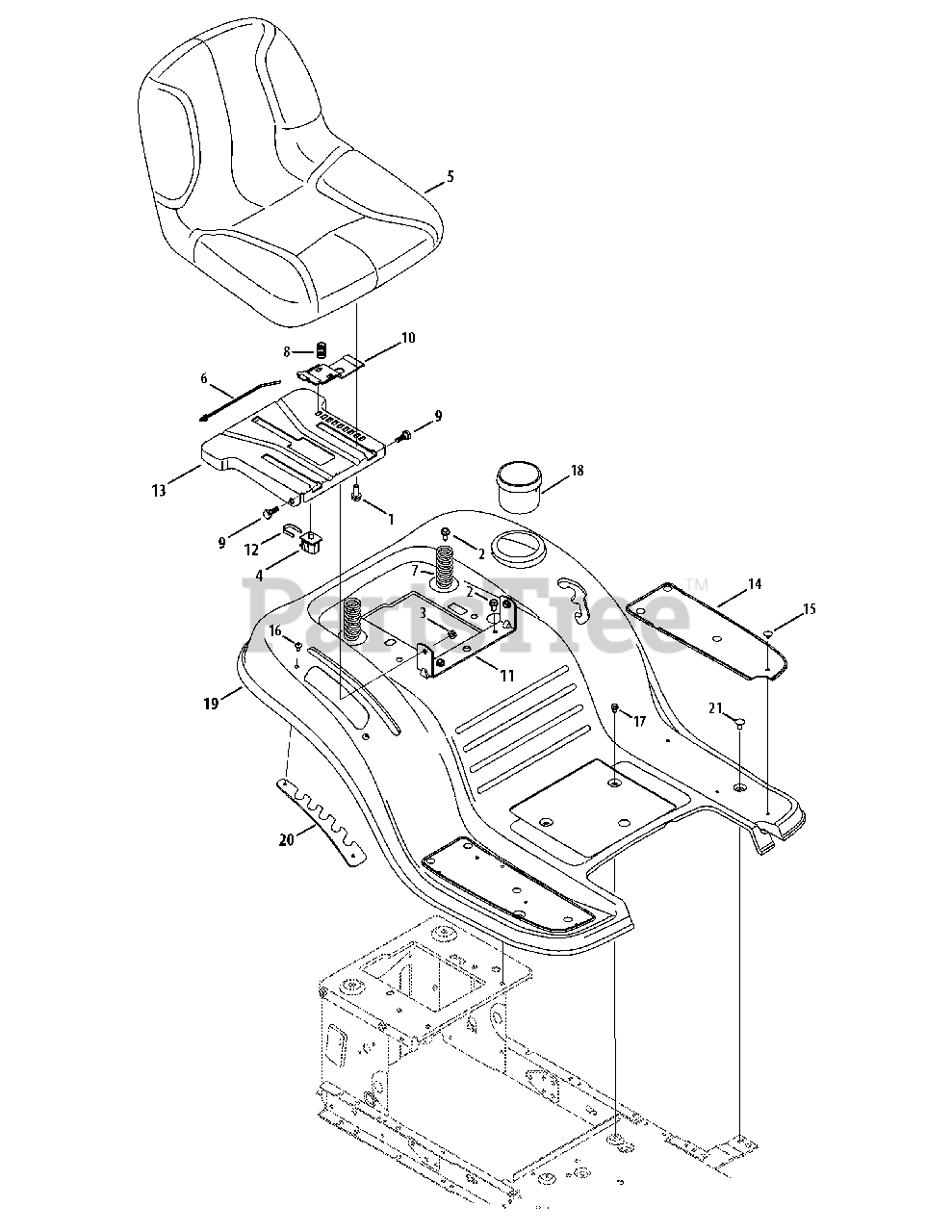 Craftsman T1200 Lawn Tractor Parts at Alonzo Caraway blog