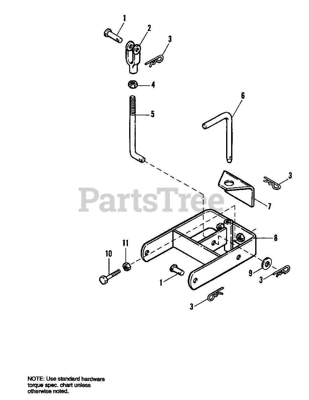 Simplicity 1690996 - Simplicity One Point Hitch One Point Hitch Group ...