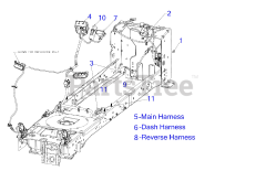Craftsman CMXGRAM1130047 (13AQA2ZW093) - Craftsman T310 Lawn Tractor ...