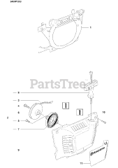 Husqvarna 346 XP - Husqvarna Chainsaw (2007-08) Parts Lookup with ...