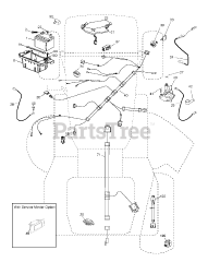 Snapper ST 2046 (2691202-00) - Snapper 46" Lawn Tractor, 20hp Parts ...