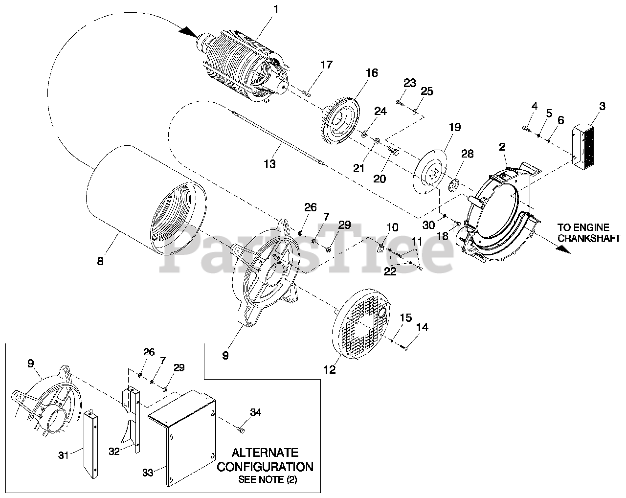 Generac QT03016GNSN - Generac 30kW Home Standby Generator (SN: 4840415 ...