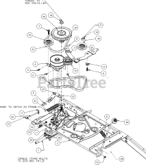 Craftsman 247.290003 (13B226JD099) - Craftsman R1000 Rear-Engine Riding ...