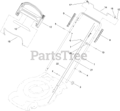 Toro 20372 - Toro 22" Recycler Walk-Behind Mower (SN: 312000001 ...