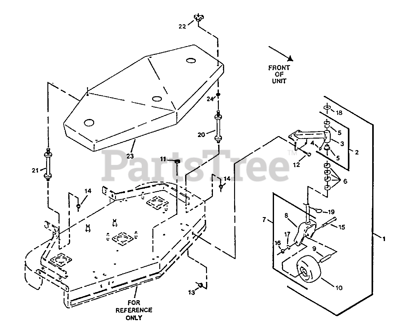 Exmark VH4815KC - Exmark 48" Viking Hydro Walk-Behind Mower, 15HP ...