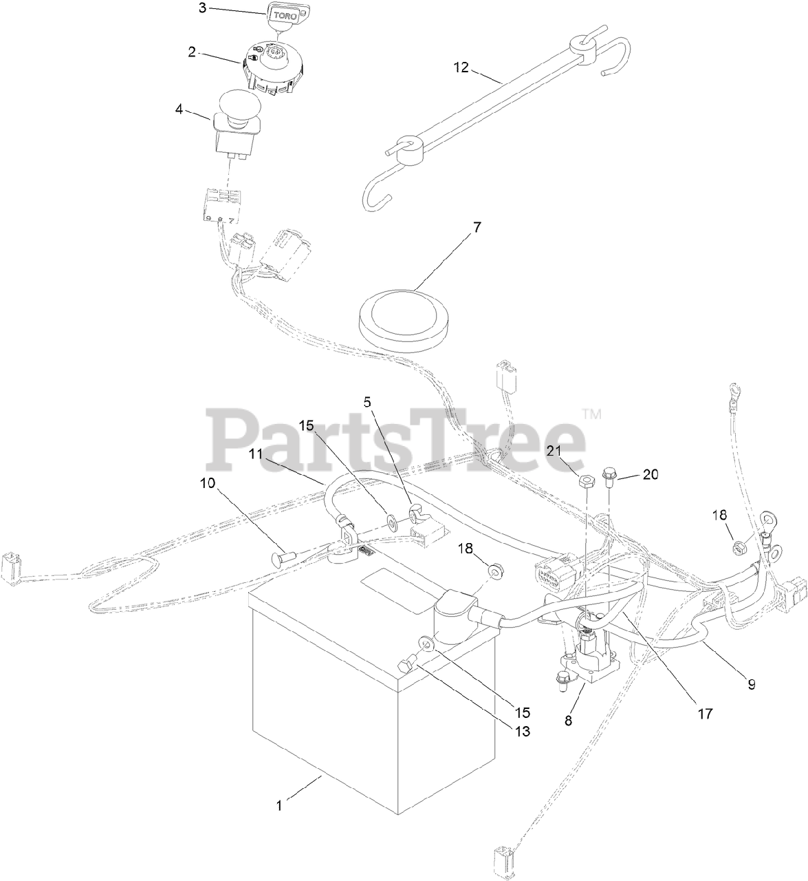 Toro 74721 (SS 4225) - Toro 42" TimeCutter Zero-Turn Mower (SN ...
