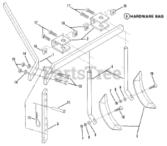 Snapper 7060266 - Snapper Wishbone Harrow Kit Parts Lookup with ...